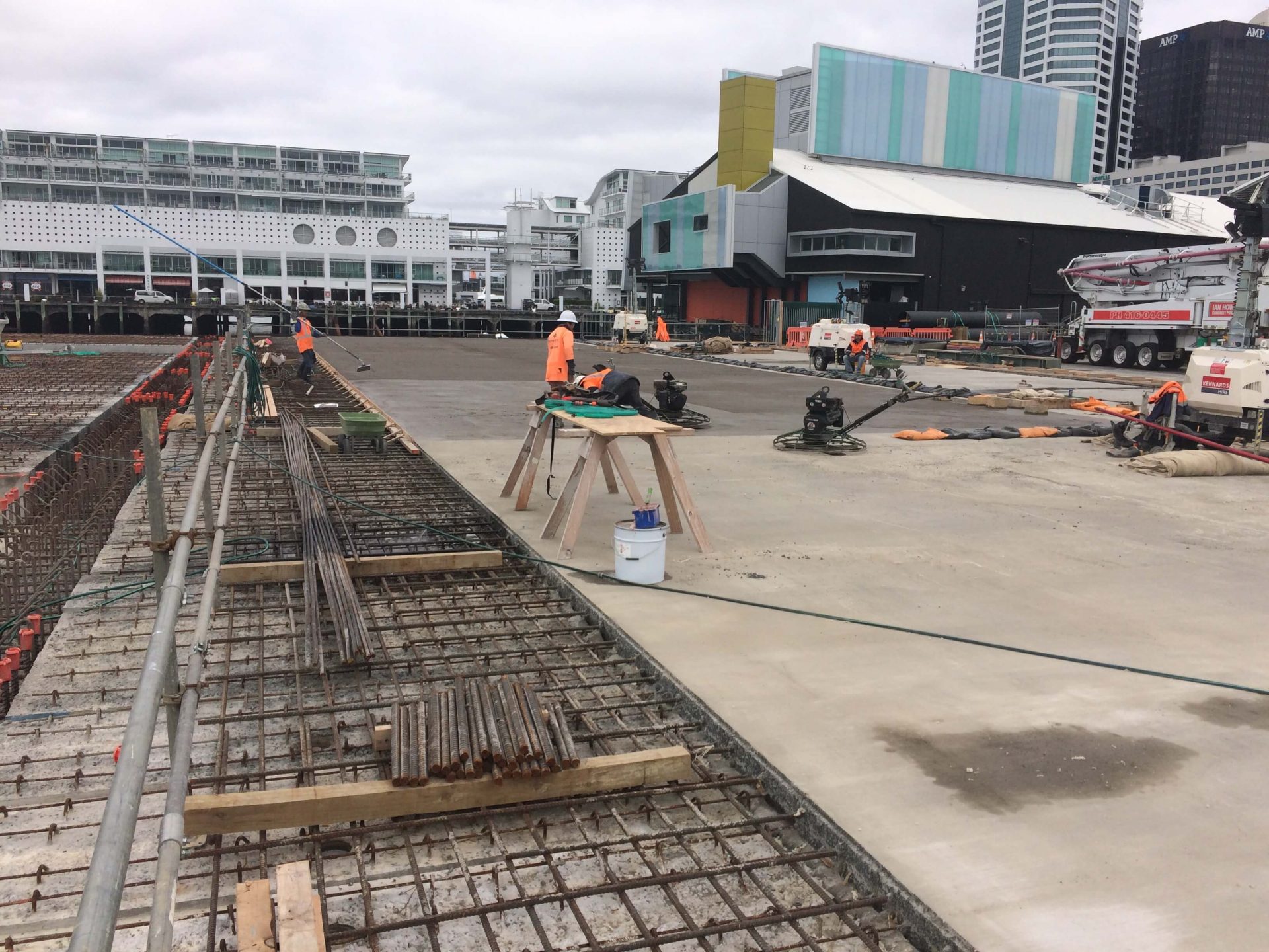America's Cup Wharf - Busck